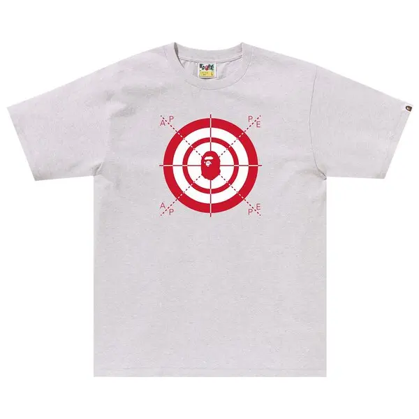 A BATHING APE Shooting Gallery Tee - Grey