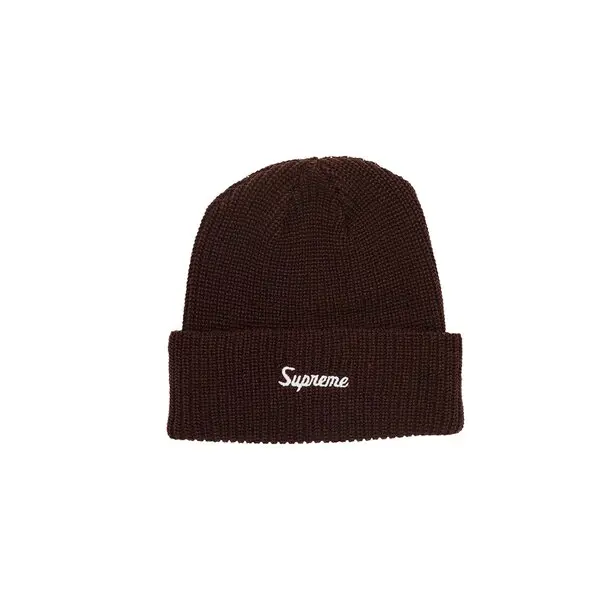 Supreme Loose Gauge Beanie - Brown
