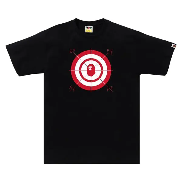 A BATHING APE Shooting Gallery Tee - Black