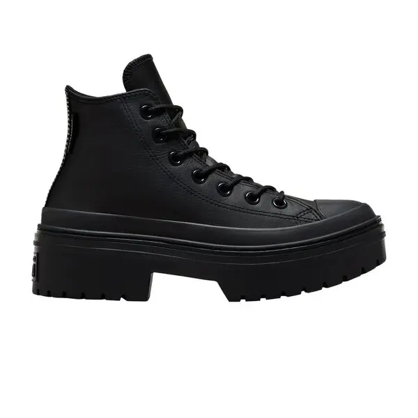 CONVERSE Chuck Taylor All Star Lugged Heel Platform Waterproof High Top Sneakers - Black