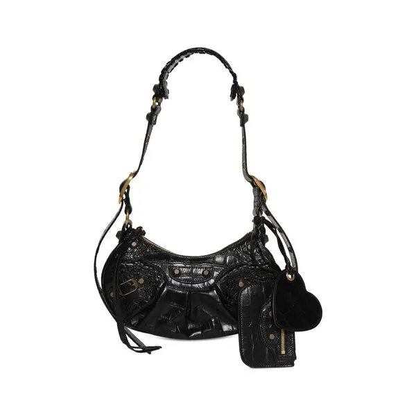 Balenciaga Le Cagole Xs Shoulder Bag - Black