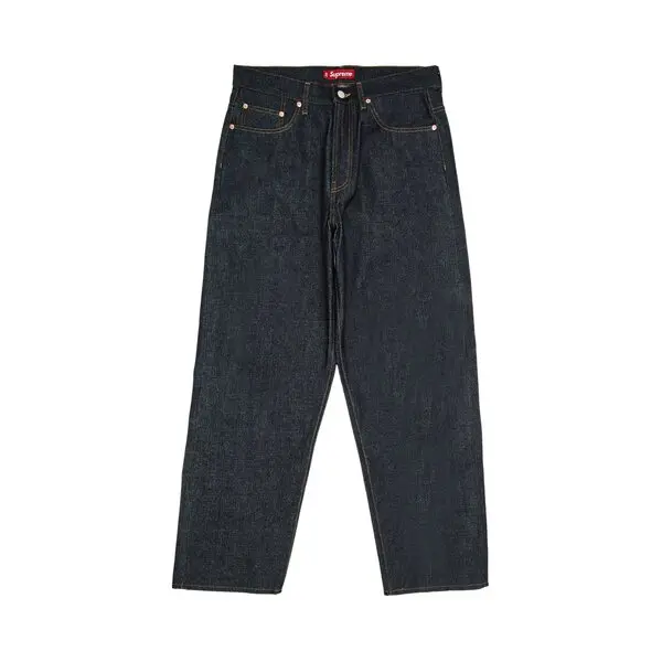 Supreme Rigid Baggy Selvedge Jean - Blue | Editorialist