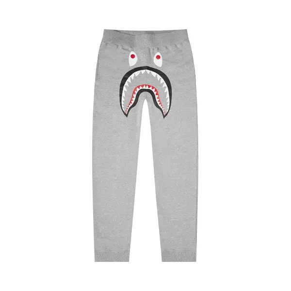 A BATHING APE Shark Slim Sweatpants - Grey