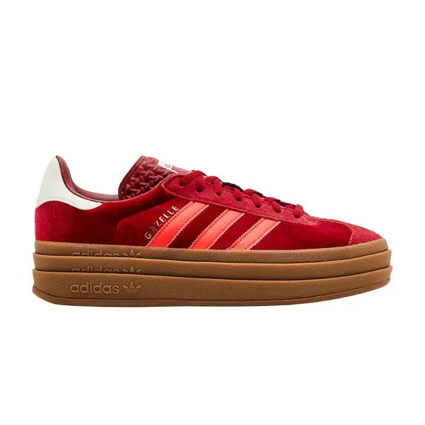 Adidas Gazelle Bold Sneakers - Red