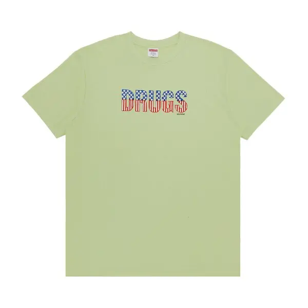 Supreme Drugs Tee 'pale Mint - Green