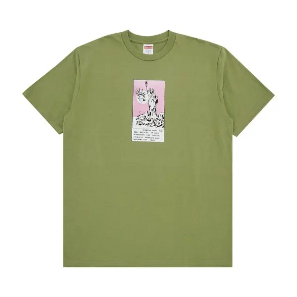 Supreme Liberty Tee 'moss - Green