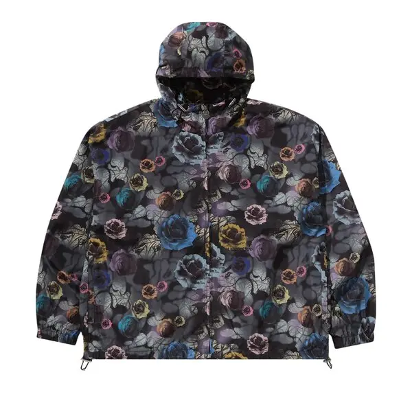 A BATHING APE Floral Camo Nylon Hooded Jacket
