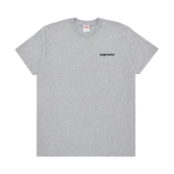 Supreme Fuck Money Tee 'heather - Grey