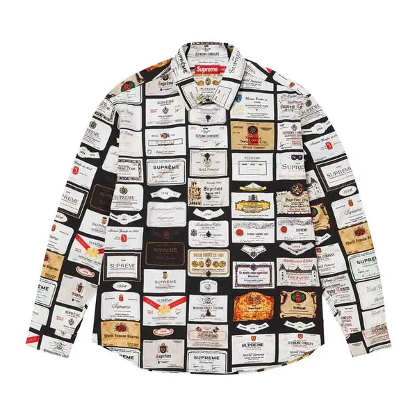 Supreme Label Shirt - Black