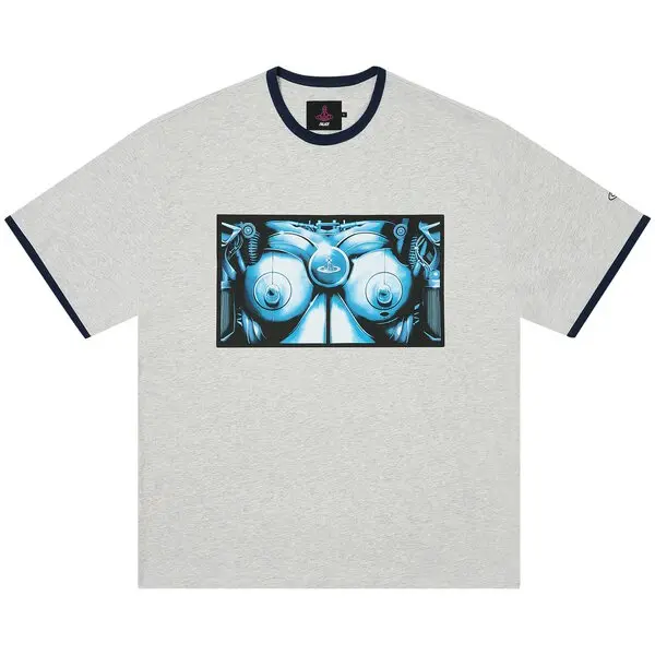 PALACE X Vivienne Westwood Ringer T-shirt - Grey