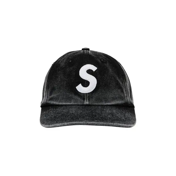 Supreme Pigment S Logo 6-panel Cap - Black