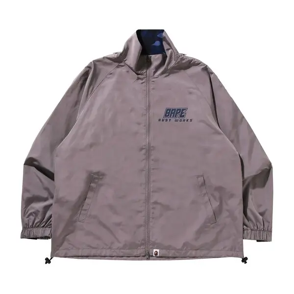A BATHING APE Color Camo Deformation Relaxed Fit Track Jacket