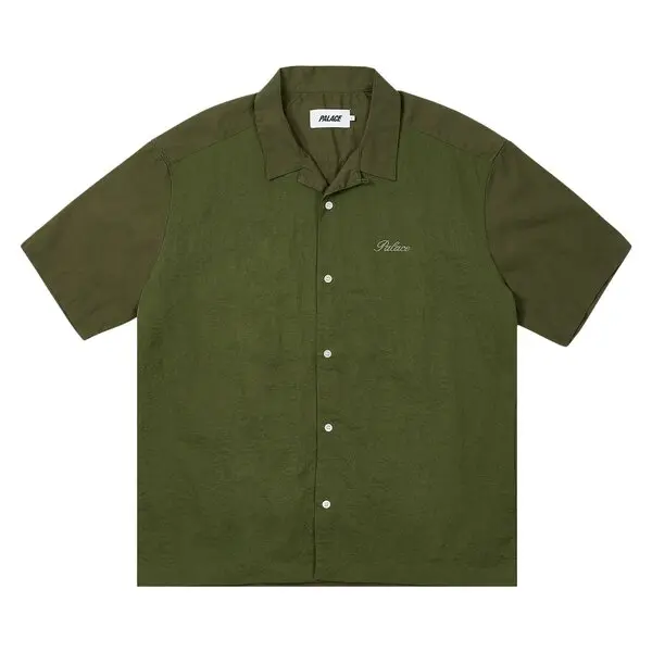 PALACE Double Faced Shirt 'the Deep - Green