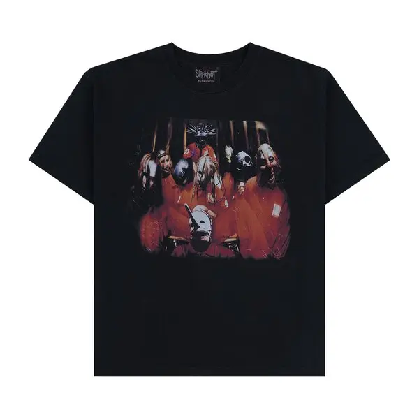 PLEASURES X Slipknot Self Titled Heavyweight Shirt