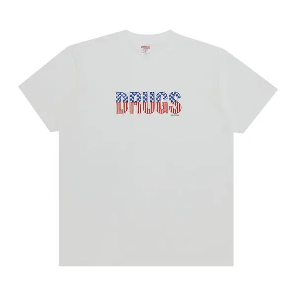 Supreme Drugs Tee - White