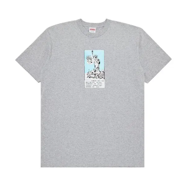 Supreme Liberty Tee 'heather - Grey