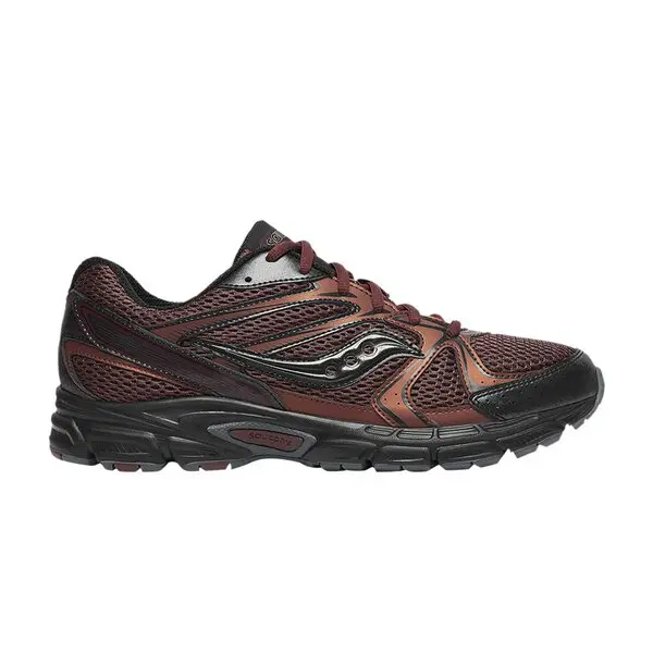 Saucony Grid Ride Millennium Metallic Sneakers - Brown