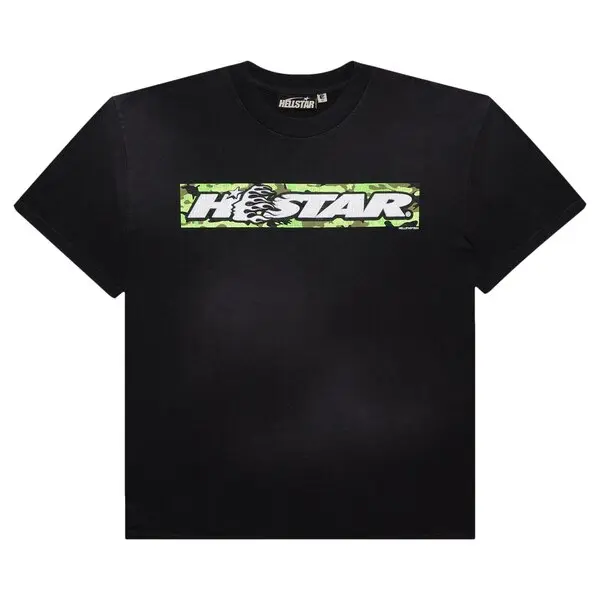 HELLSTAR Box Logo T-shirt - Black