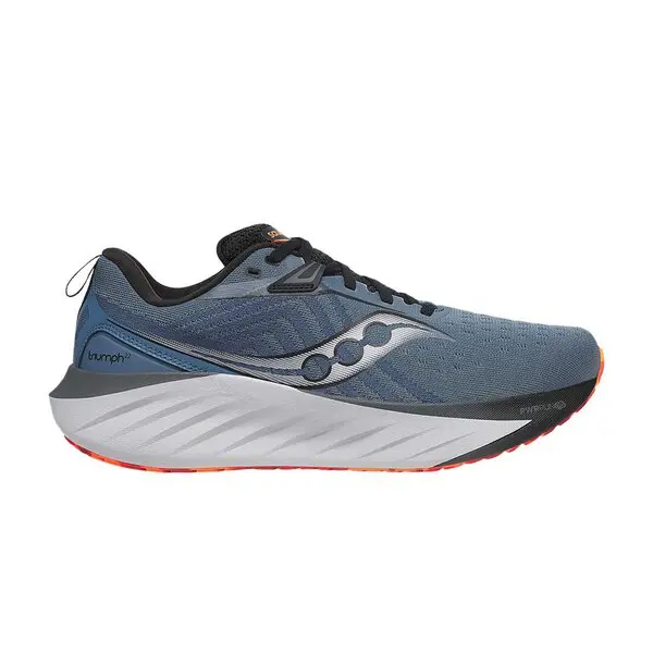 Saucony Triumph 22 Wide 'mirage Black - Blue