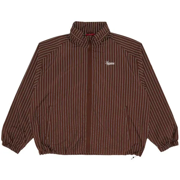 Supreme Reflective Pinstripe Track Jacket