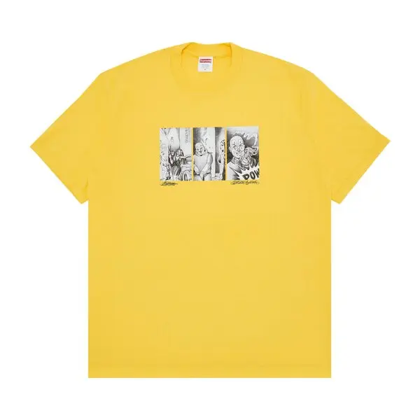 Supreme Mister Cartoon Pow Tee - Yellow