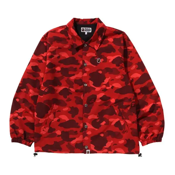 A BATHING APE Color Camo One Point Coach Jacket
