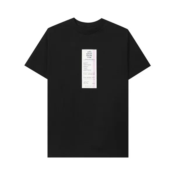 ANTI SOCIAL SOCIAL CLUB Read Receipts Tee - Black