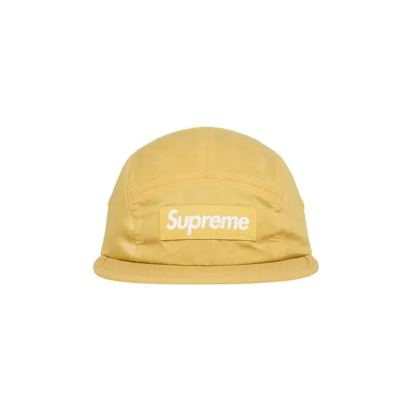 Supreme Waxed Ripstop Camp Cap - Yellow
