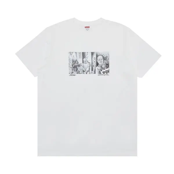 Supreme Mister Cartoon Pow Tee - White