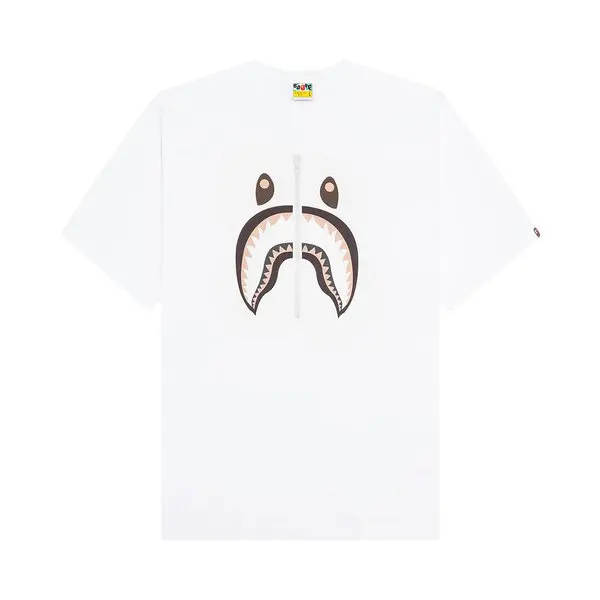 A BATHING APE Shark Tee #2 - White
