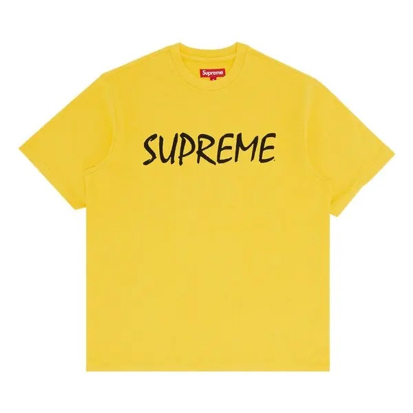 Supreme Ftp Short-sleeve Top - Yellow