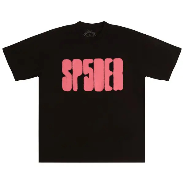 SP5DER Focused Logo Tee - Black