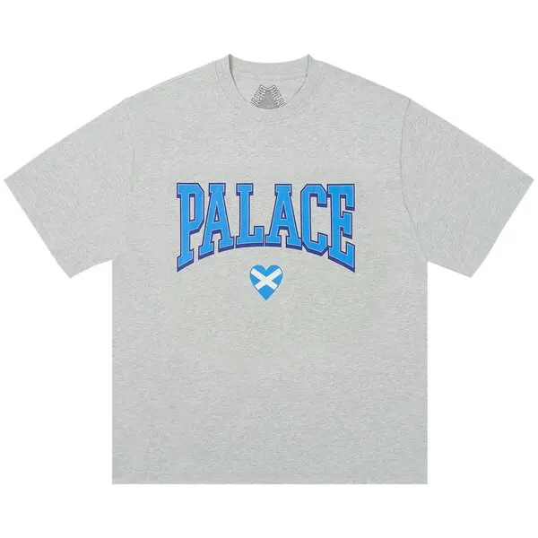 PALACE Squad T-shirt Marl - Grey