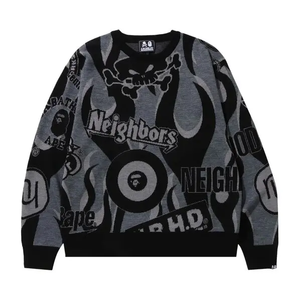 A BATHING APE X Neighborhood Relaxed Fit Knit