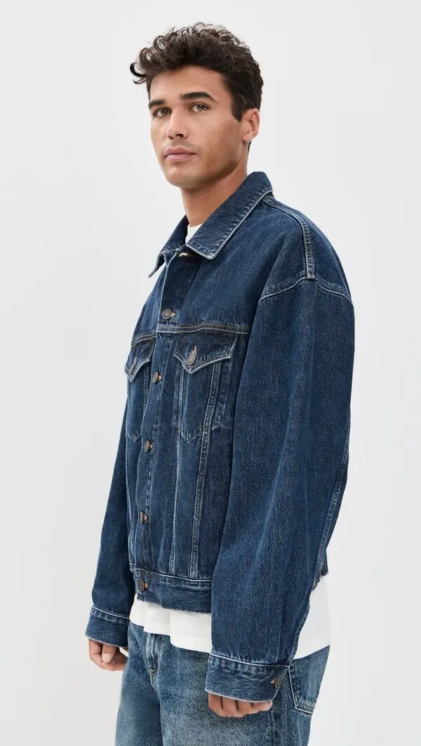 AGOLDE Stefano Denim Trucker Jacket - Pendulum
