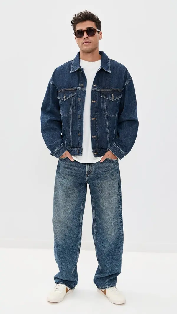 AGOLDE Stefano Denim Trucker Jacket - Pendulum