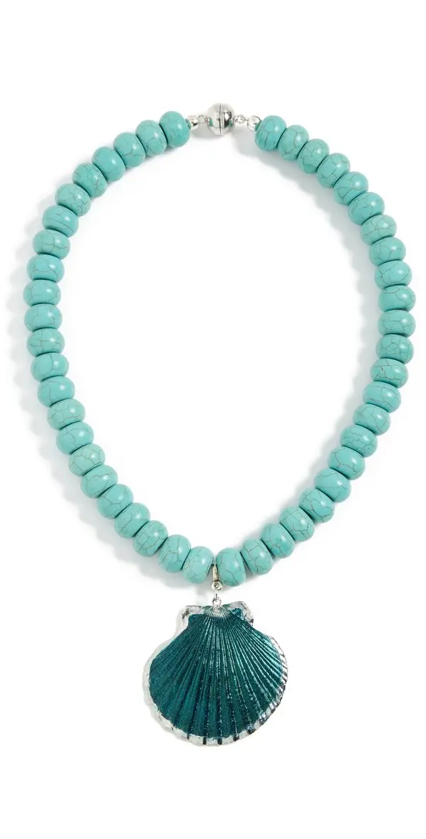JULIETTA Seashell Necklace - Azul