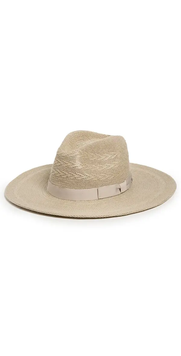 Brixton Lyons Knit Pattern Packable Hat - Light Tan