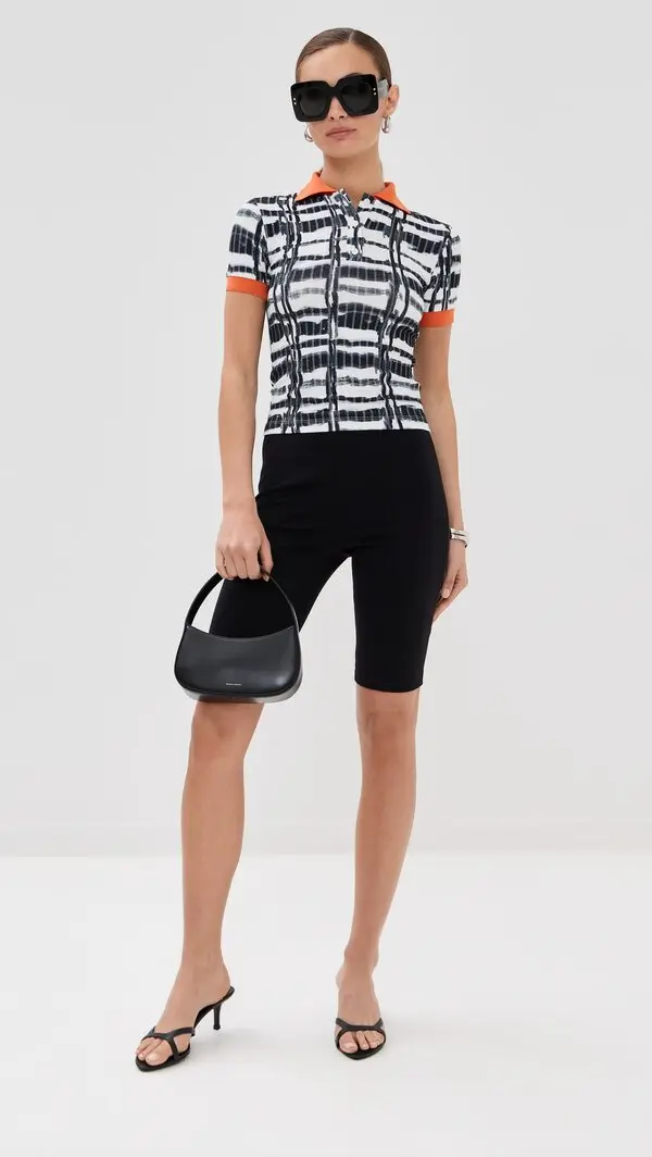 Stella Jean Striped T-shirt Polo