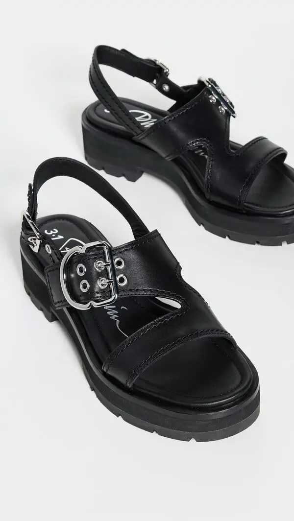 【3.1 Phillip Lim】Strappy Lugsole Sandal 3.1 Phillip Lim Strappy Lug Sole Sandal Size 40 | eBay