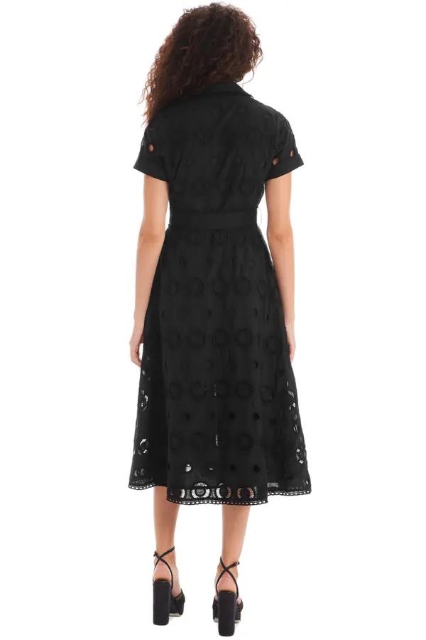 Allison Parris Aiden Cotton Eyelet Dress