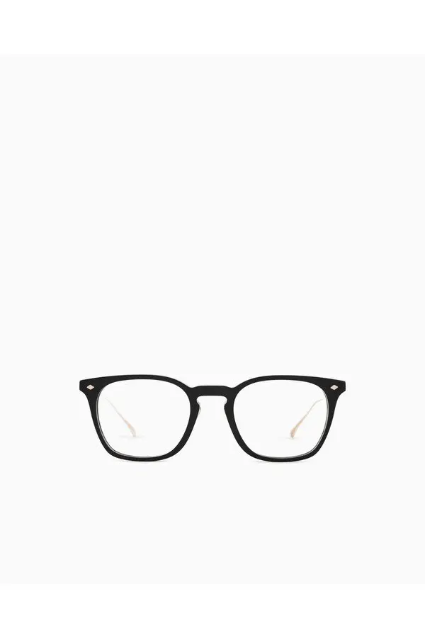 Giorgio Armani Pillow Eyeglasses - Black