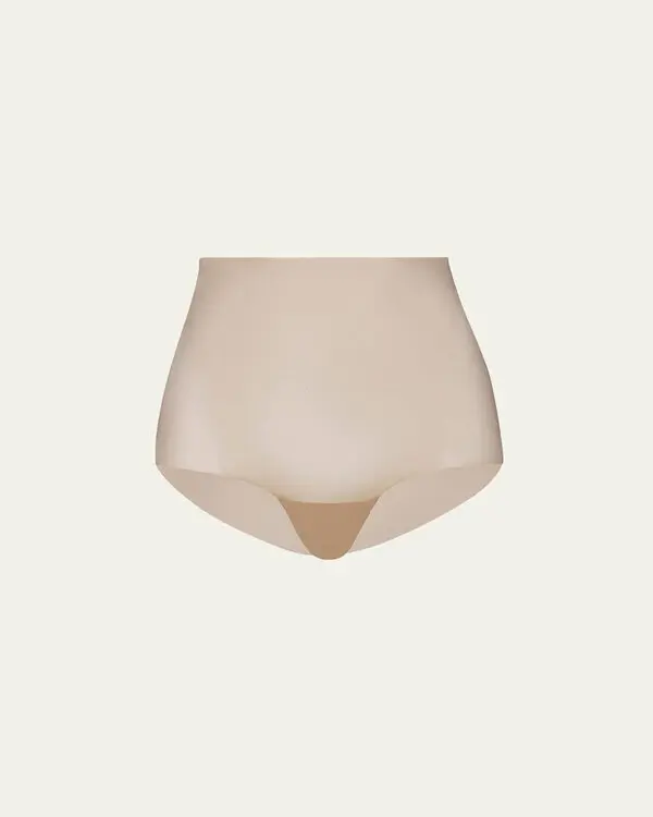Commando Featherlight Control High-rise Smoothing Briefs - Beige