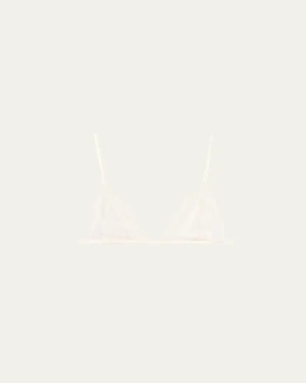 Kiki De Montparnasse Leche Moi Soft Lace Bra - Ivory