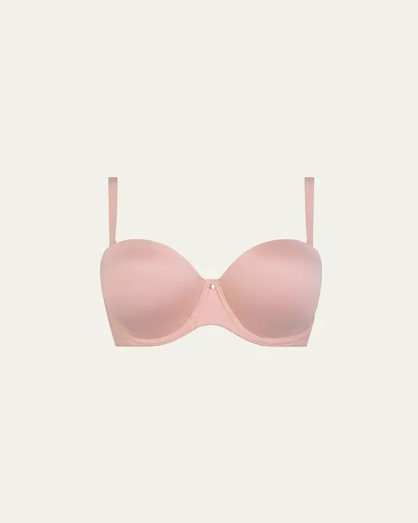 Chantelle Comfort Chic Full-coverage Strapless Bra - Rose