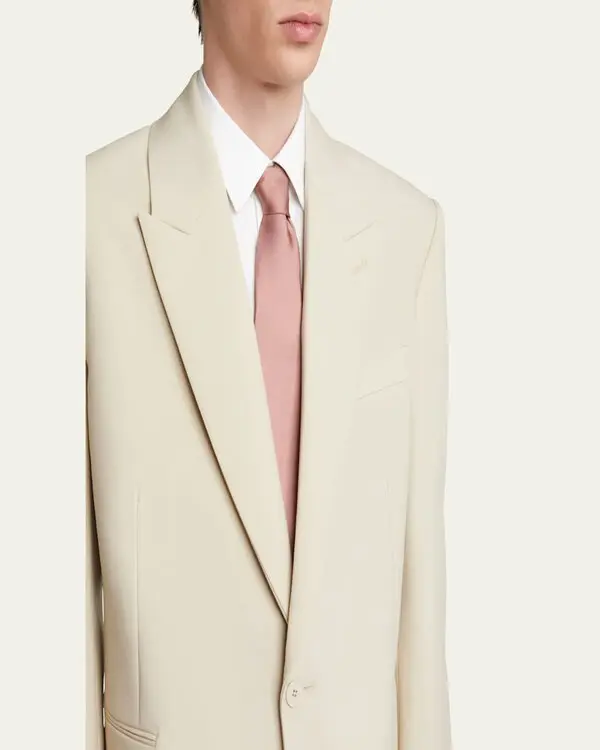 Saint Laurent Wool-silk Sport Coat