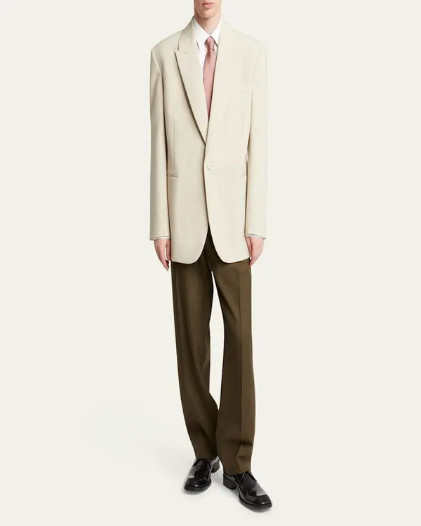 Saint Laurent Wool-silk Sport Coat