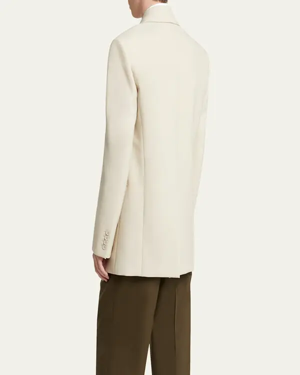 Saint Laurent Wool-silk Sport Coat