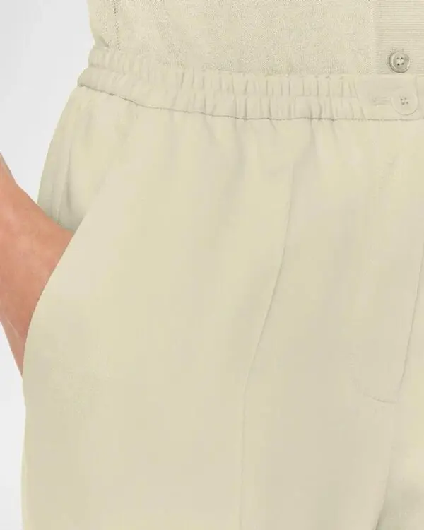 JOSEPH Tahiti Straight-leg Trousers - Quail