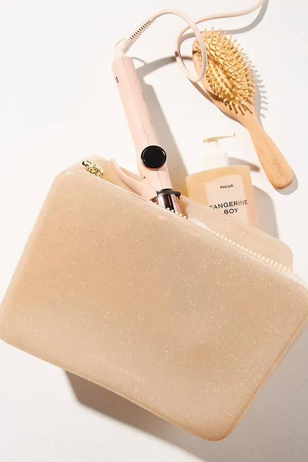 Stoney Clover Lane Large Pouch - Light Sand